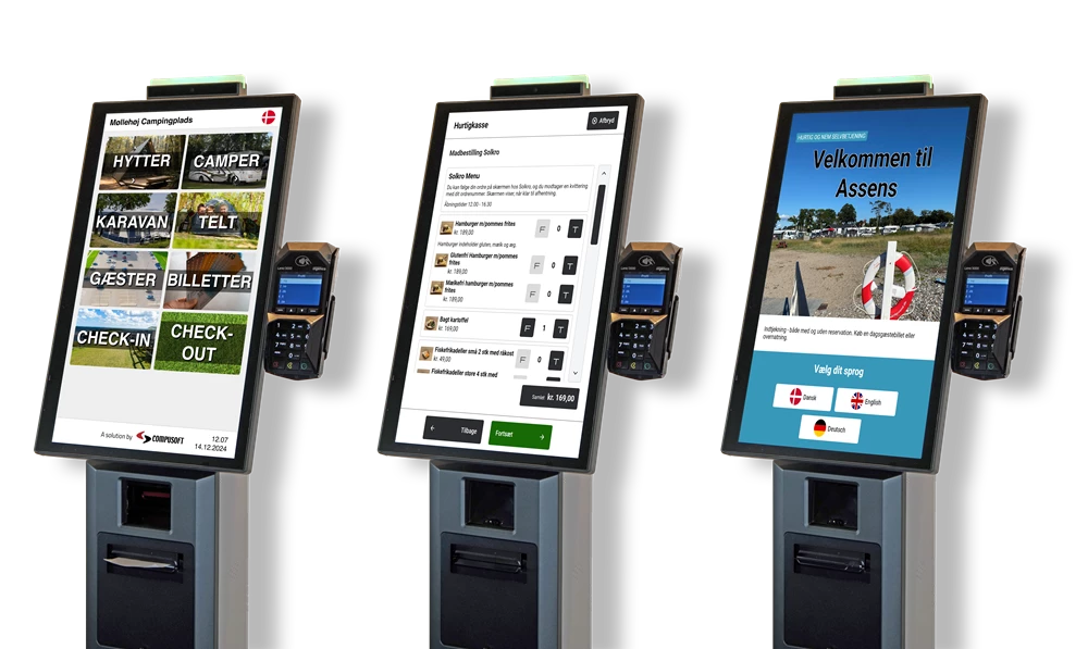 Self-service machines for all purposes - CompuSoft