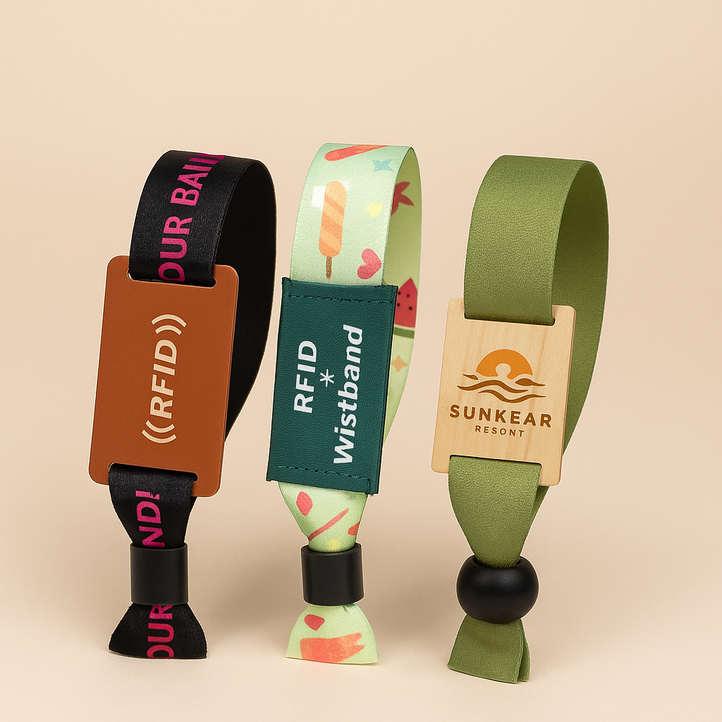 Disposable wristbands in fabric - CompuSoft